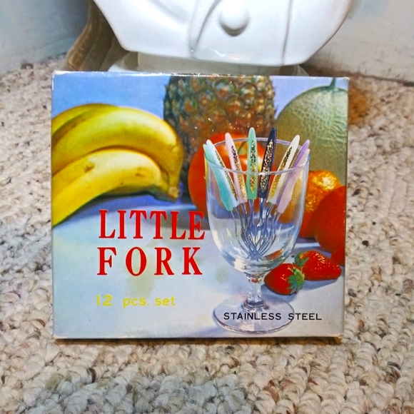 Vintage | Dining | Vintage Bar Ware Little Fork Cocktail Forks | Poshmark